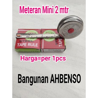 Jual Meteran Mini/Meteran Sederhana/Meteran 2 Meter/Meteran Kecil ...