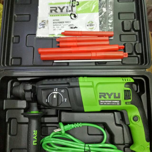 Jual RYU Rotary hammer BOR RRH26 26MM | Shopee Indonesia