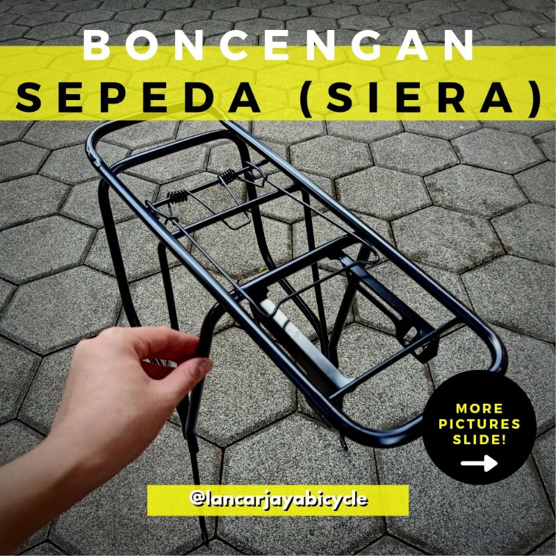 Jual Boncengan Sepeda Siera/Boncengan MTB & MINI 26/Bagasi Sepeda ALLOY ...