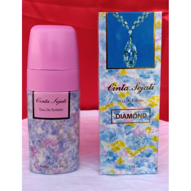 Jual Parfum wanita Cinta sejati Diamond aroma powder segar fresh - isi ...