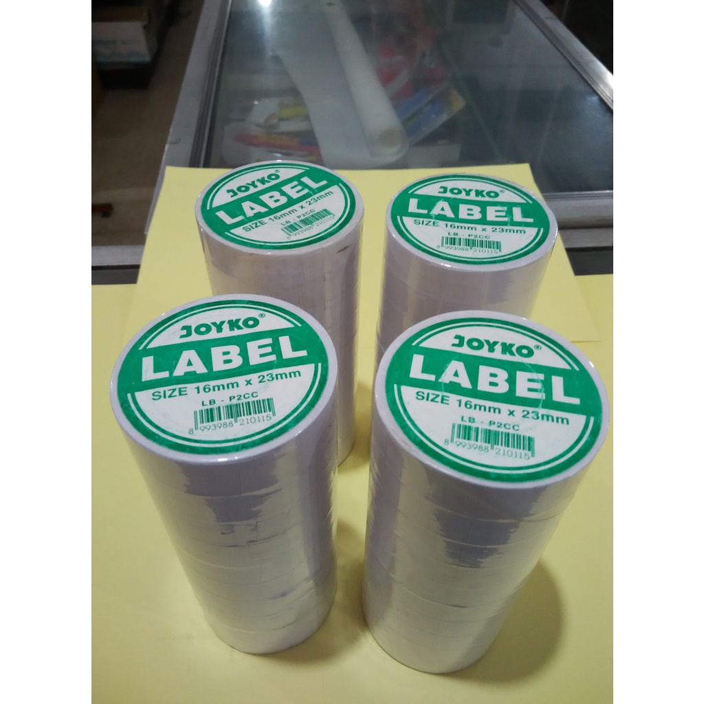 Jual Kertas Label Harga Joyko 2 line | Shopee Indonesia