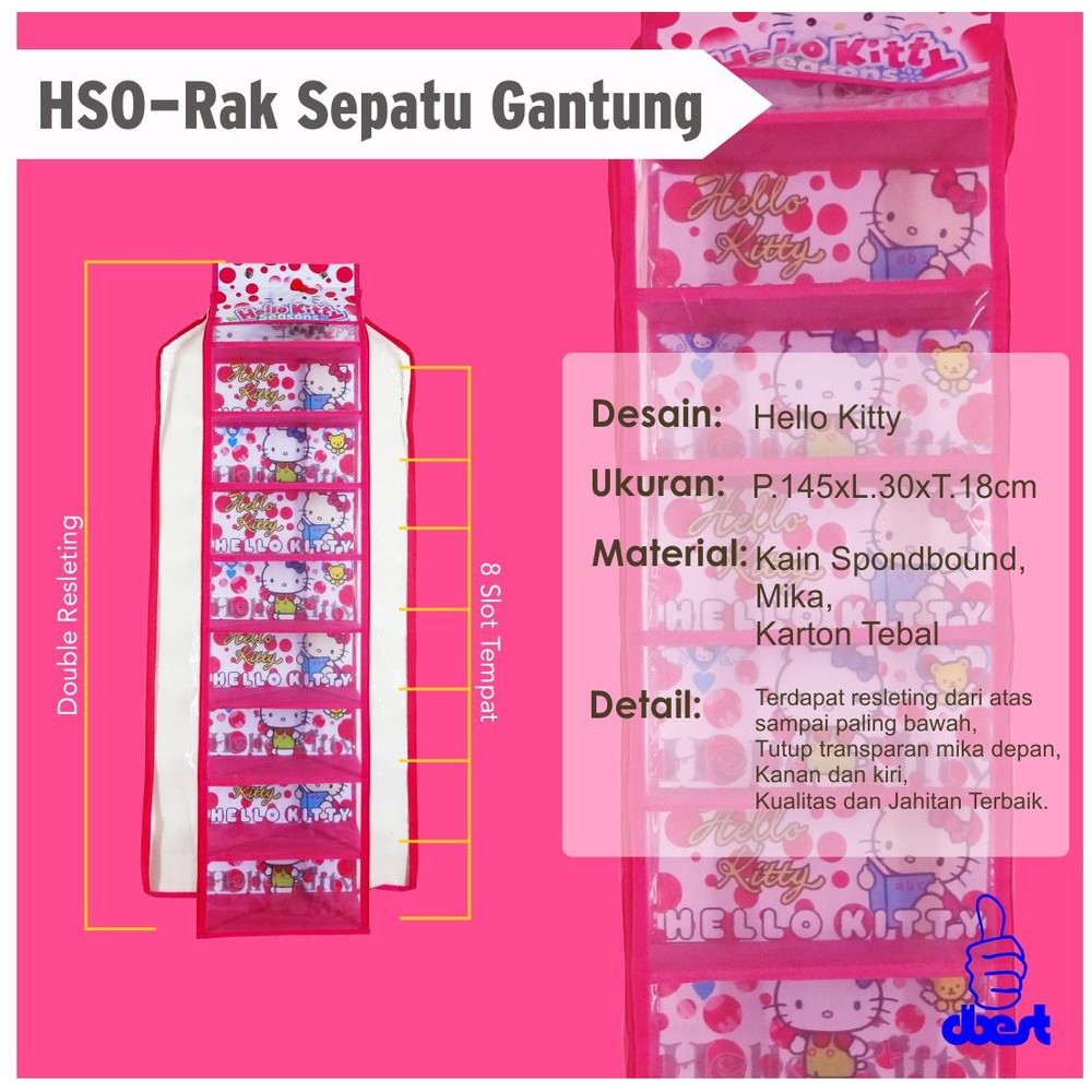 Jual Silakan Order DBest Rak Sepatu Gantung - Hanging Shoes Organizer ...