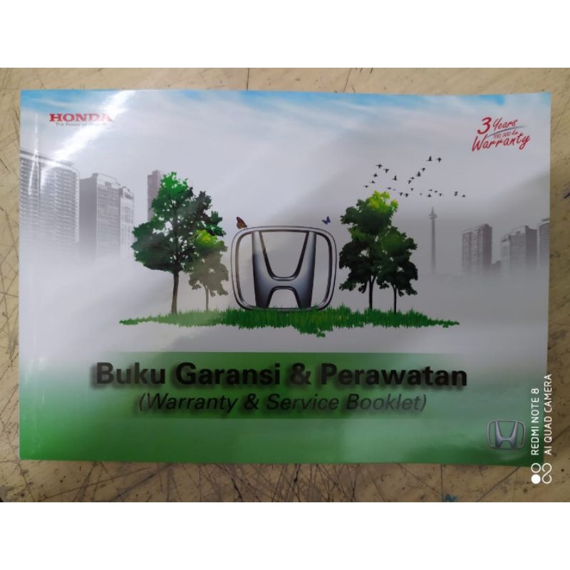 Jual Buku Service Mobil Honda Baru dan Original HPM | Shopee Indonesia