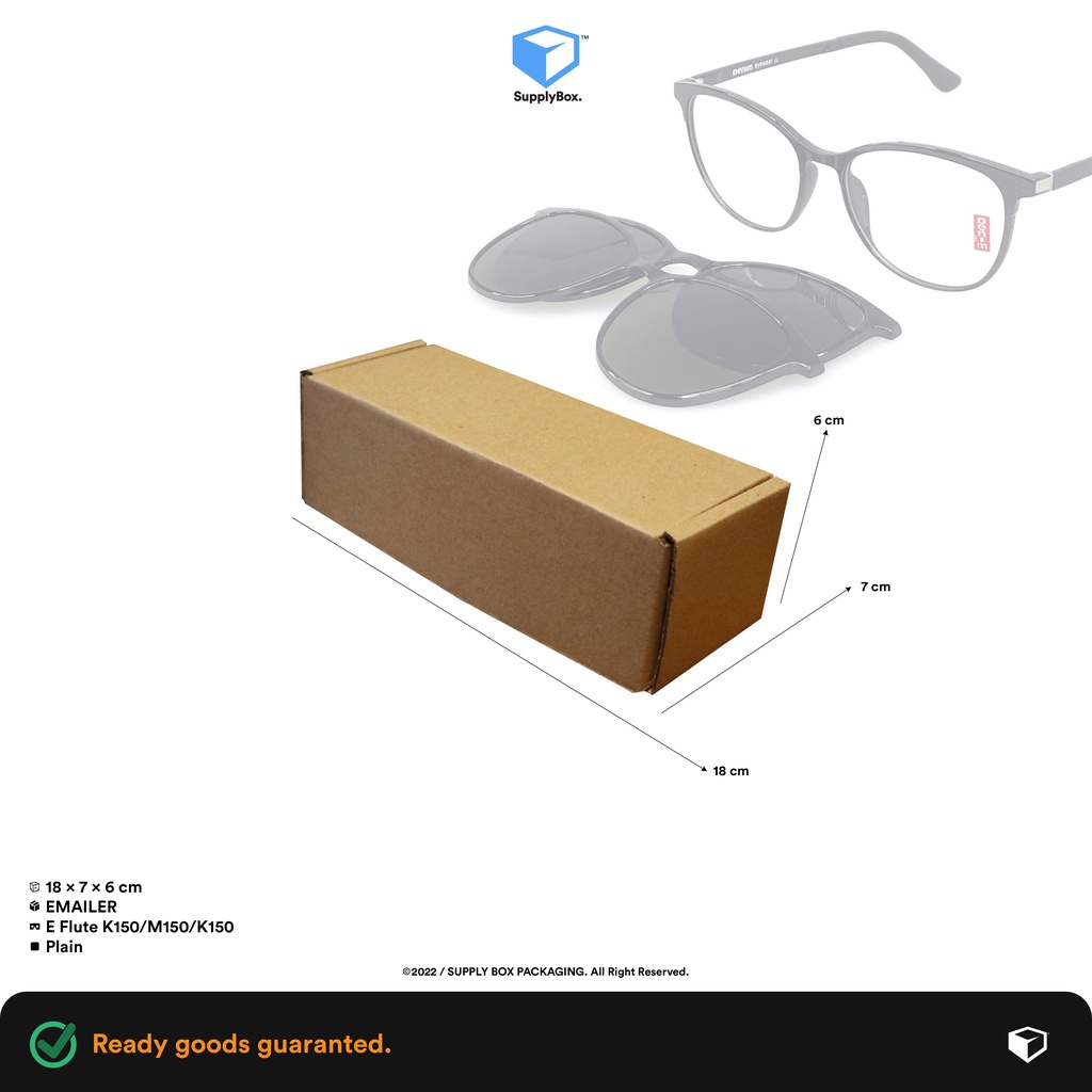 Jual KARDUS BOX PACKAGING 18x7x6 CM | Kardus | Cardboard | Shopee Indonesia