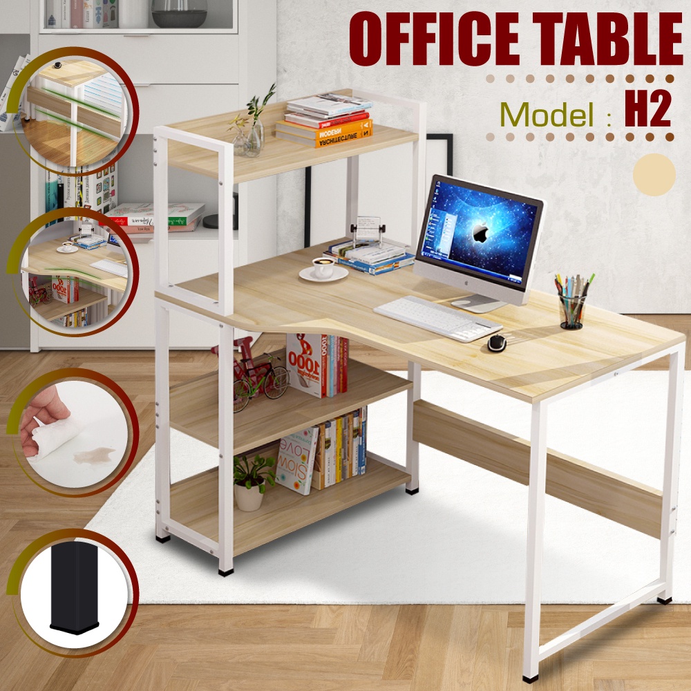 Jual BG SPORT Meja Belajar Laptop Kerja Office Table Minimalis H2 ...