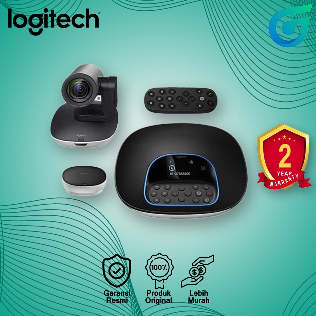 Jual Logitech Group Conference Cam Webcam Camera - Garansi Resmi 2 ...