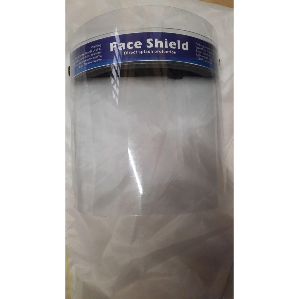 Jual FACE SHIELD Anak dan Dewasa ( Bisa Buka Tutup, Tebal Mika 0.5cm ...