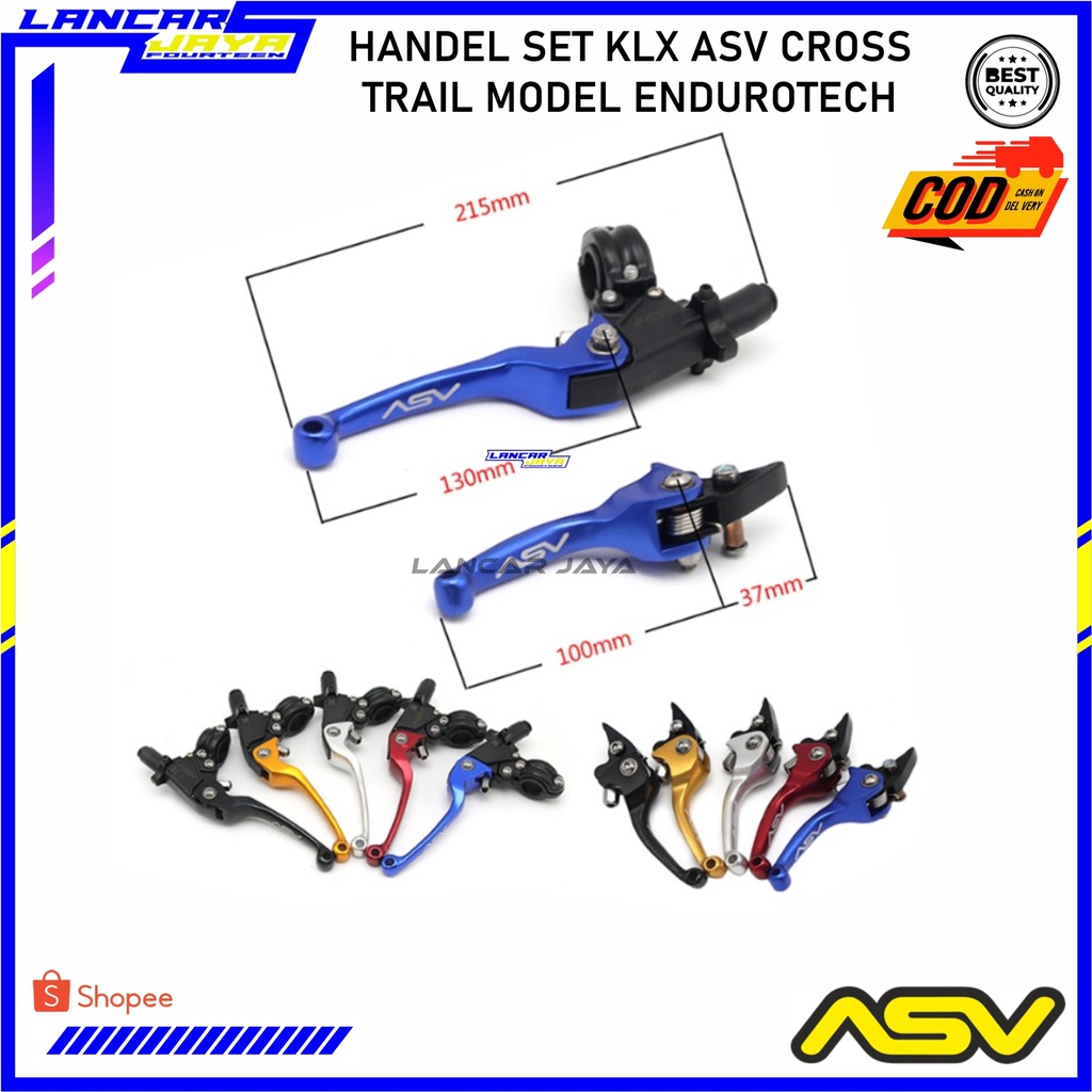 Jual HANDLE HANDEL SET KLX CRF ASV CROSS TRAIL MODEL ENDUROTECH ...