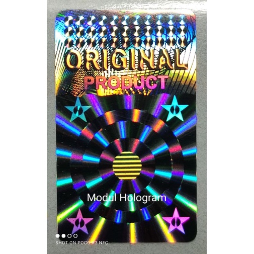 Jual Stiker hologram original produk 4 bintang Silver | Shopee Indonesia