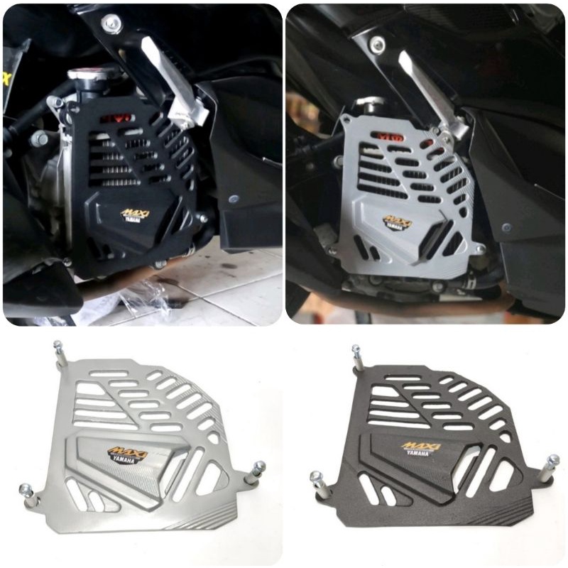 Jual Cover radiator MAXI aluminium Nmax aerox | Shopee Indonesia
