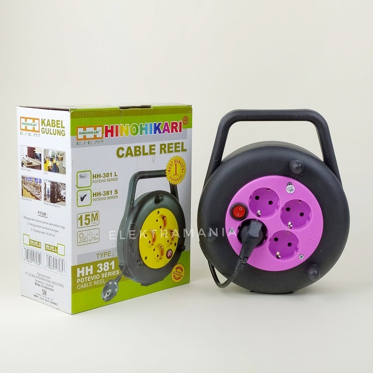 Jual Kabel Gulung / Box Kabel / Kabel Box / Kabel Roll HINOHIKARI 15 ...