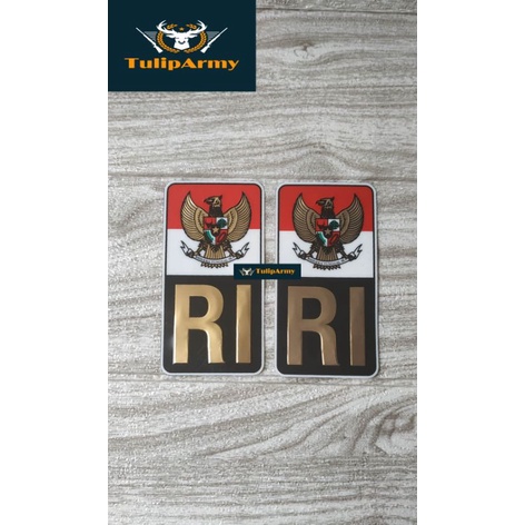 Jual Stiker garuda RI plat mobil sepasang | Shopee Indonesia