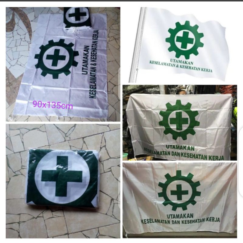 Jual Bendera K3N keselamatan kerja | Shopee Indonesia