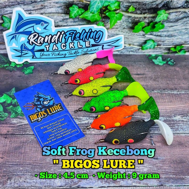 Jual SOFT FROG KECEBONG BIGOS LURE | Shopee Indonesia