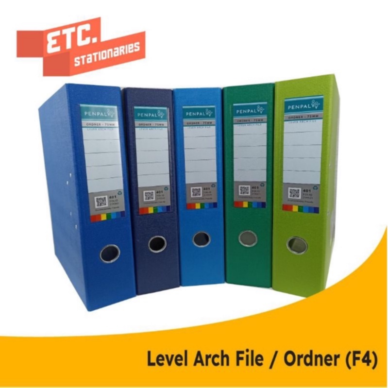 Jual Penpal Lever Arch File / Ordner PP Folio [F4] PL-401 | Shopee ...