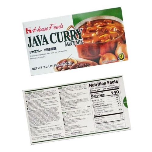 Jual JAVA CURRY SAUCE MIX 1KG / HOUSE FOODS BUMBU KARI JEPANG | Shopee ...