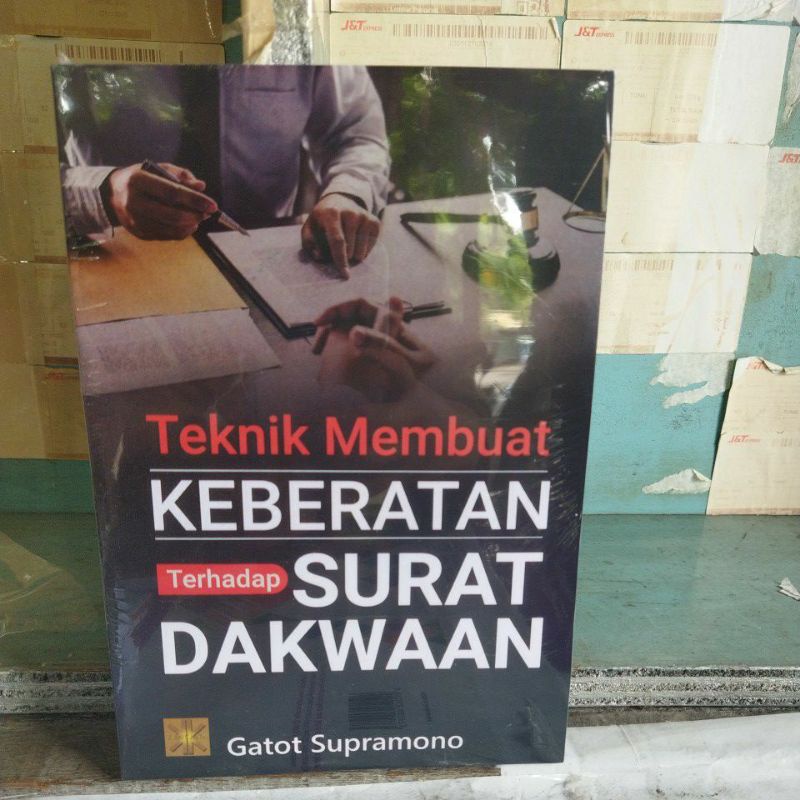 Jual TEKNIK MEMBUAT KEBERATAN TERHADAP SURAT DAKWAAN || Gatot Supramono | Shopee Indonesia
