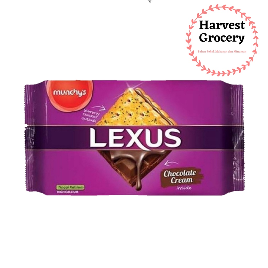 Jual Lexus Biscuit Chocolate Cream (Biskuit Rasa Cream Coklat) 190 Gram ...