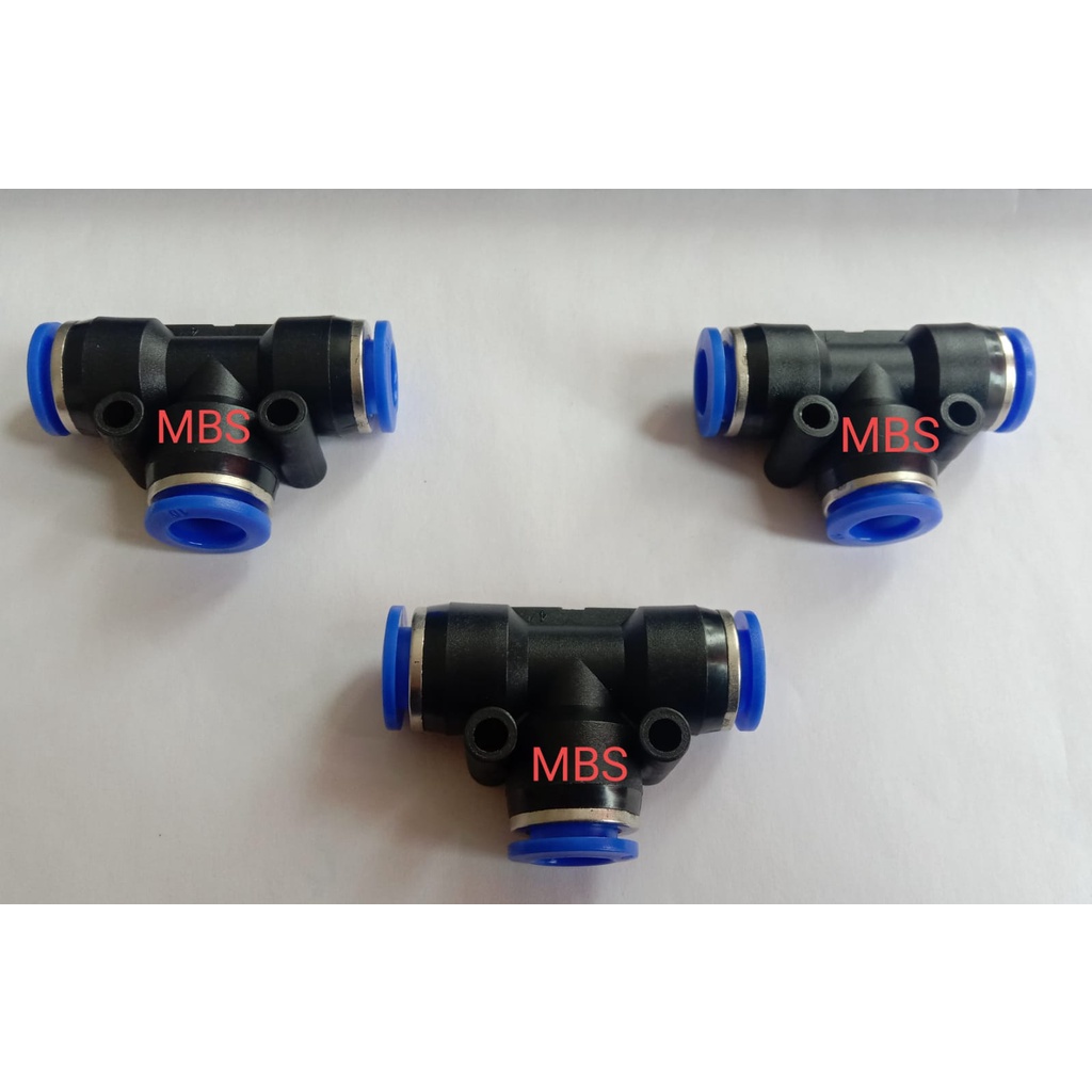 Jual Fitting Nepel selang pu T 10mm | Shopee Indonesia