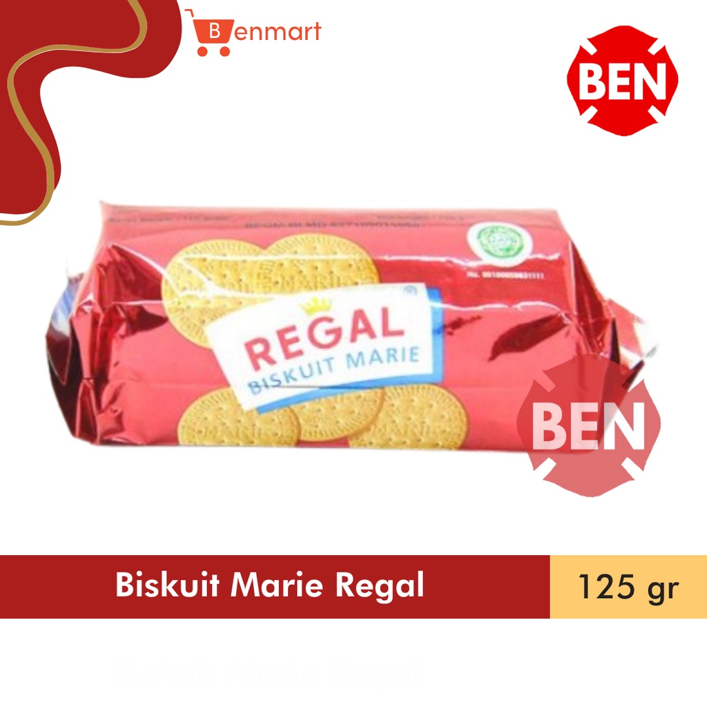 Jual Biskuit Marie Regal 125g 125gr 125 g gr gram - Biscuit Kecil Dus ...