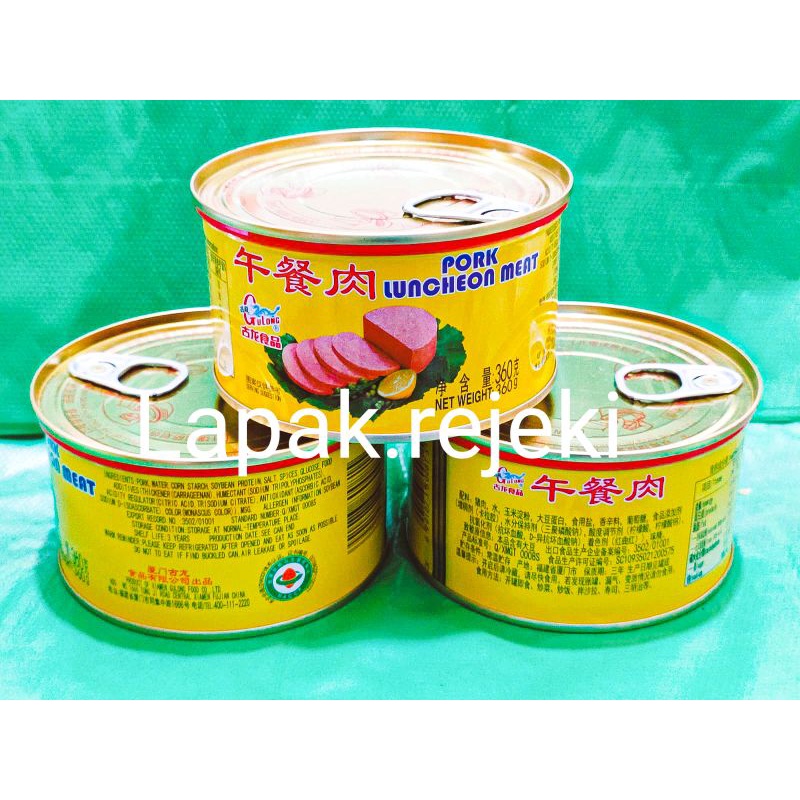 Jual [TIDAK HALAL] Gulong Pork Luncheon Meat / Daging Babi Kaleng ...