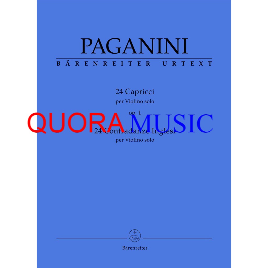 Jual Buku biola Paganini Caprices Complete op.01 | Shopee Indonesia