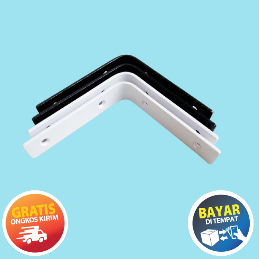 Jual Bracket Siku Rak Siku Besi Rak Siku Dinding Siku Plat Besi Siku ...