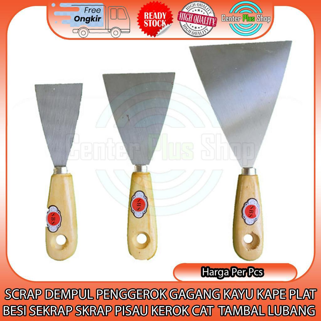 Jual KAPE SKRAP BESI GAGANG KAYU PENGEROK SEKRAP 1½” 2” 3” 4” IN INCI ...