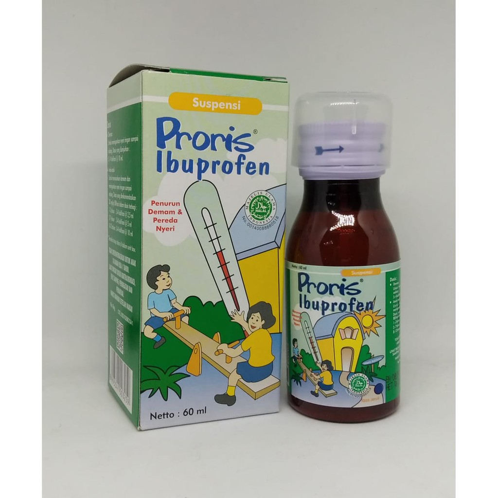 Jual Proris Syrup isi 60ml - Obat penurun Demam dan Nyeri pada Anak ...