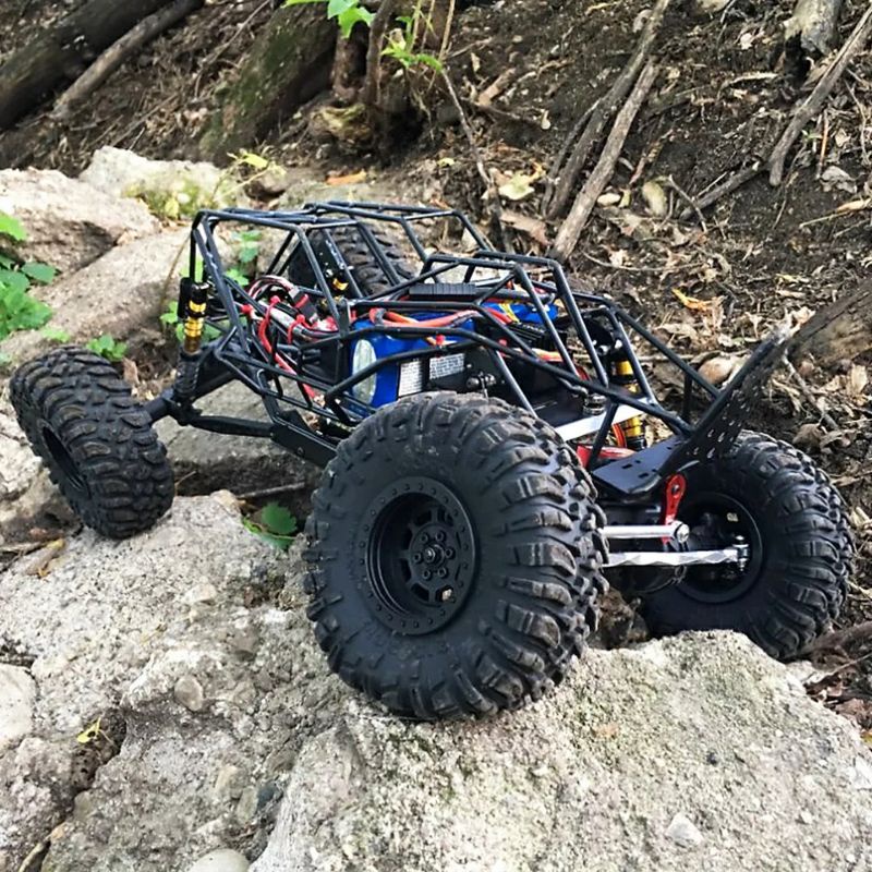 Jual Body Casis Tubular Axial scx10 wraith RC 1/10 | Shopee Indonesia