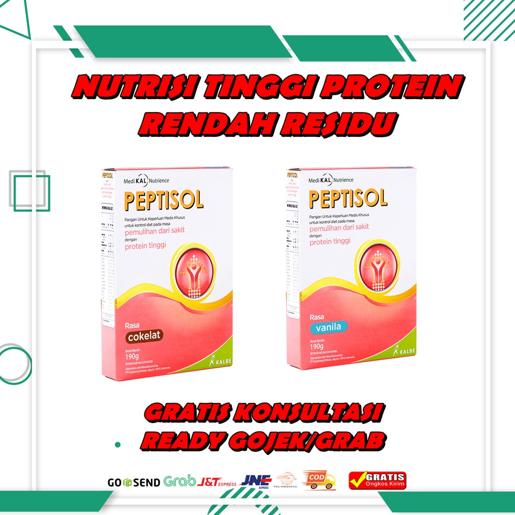 Jual PEPTISOL RASA COKELAT PEPTISOL RASA VANILA - SUSU NUTRISI TINGGI ...