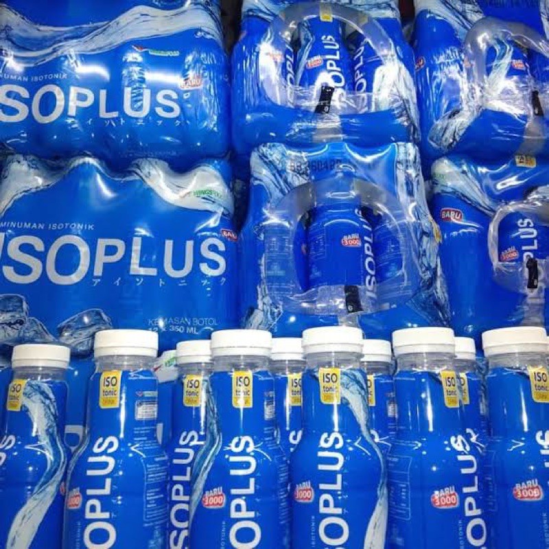 Jual Isoplus Minuman Isotonik 24x350ml per krat GOSEND GRAB SAJA ...