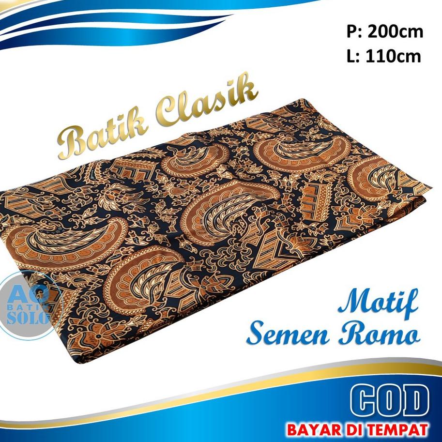 Jual [PROMO HRM38] Kain Batik Jarik Motif Semen Romo, Rama - Batik ...