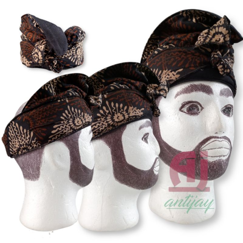 Jual Udeng bali jadi topi khas adat daerah motif batik ukuran kepala ...