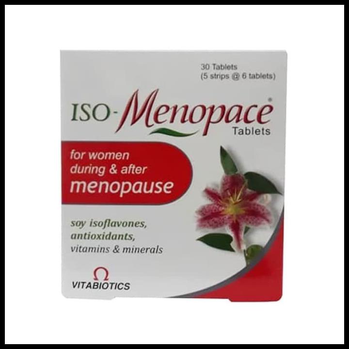 Jual Vitabiotics Iso-Menopace 30 Tablets | Shopee Indonesia
