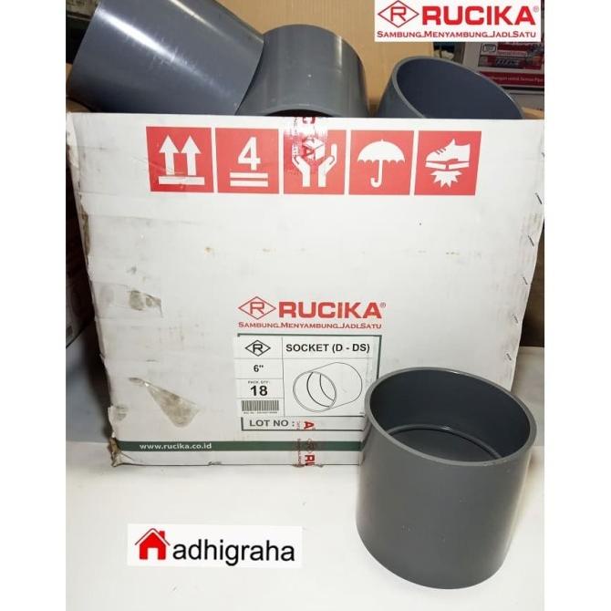 Jual Sock Pvc 6 Dv Sedang Rucika (Sok/Socket) | Shopee Indonesia