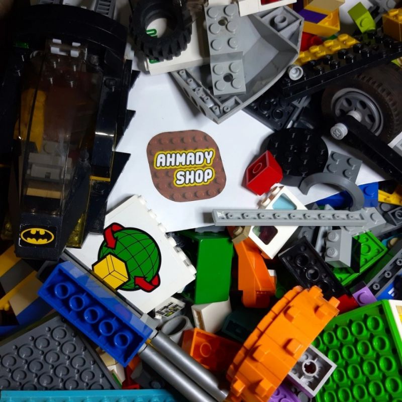 Jual LEGO ORIGINAL CURAH , PRELOVED BUKAN LEGO KW, harga per 100gr ...