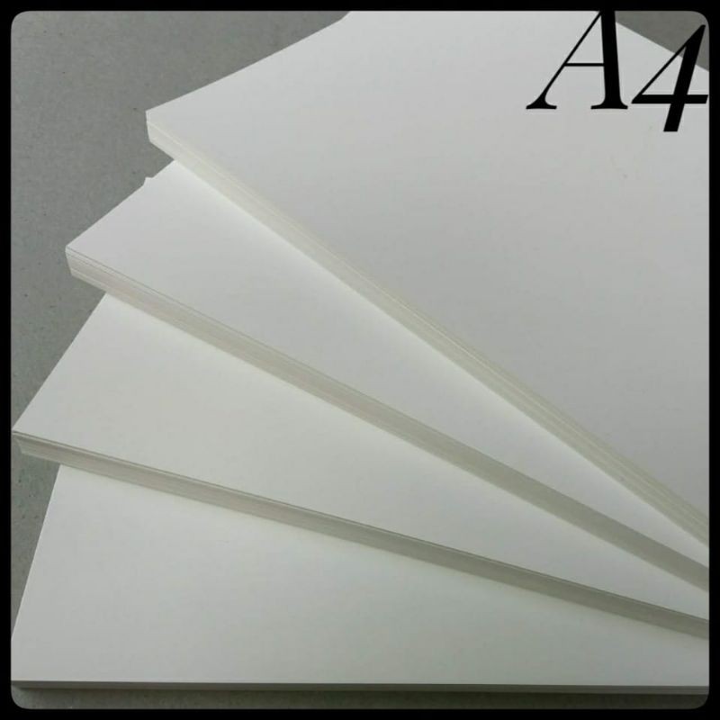 Jual KERTAS IVORY 210 GR UK A4 / 21 CM X 29,7 CM ( ISI 50 LEMBAR ...