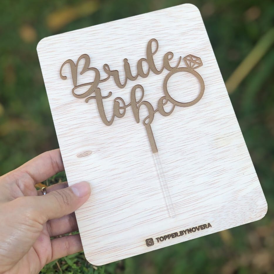 Jual Topper Bride to be | Shopee Indonesia