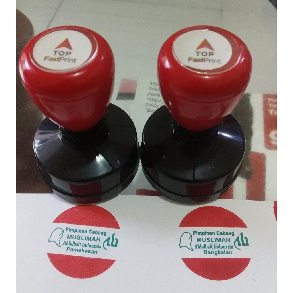 Jual Cetak Stempel BULAT, logo, Perusahaan, lunas stample flash stemple ...