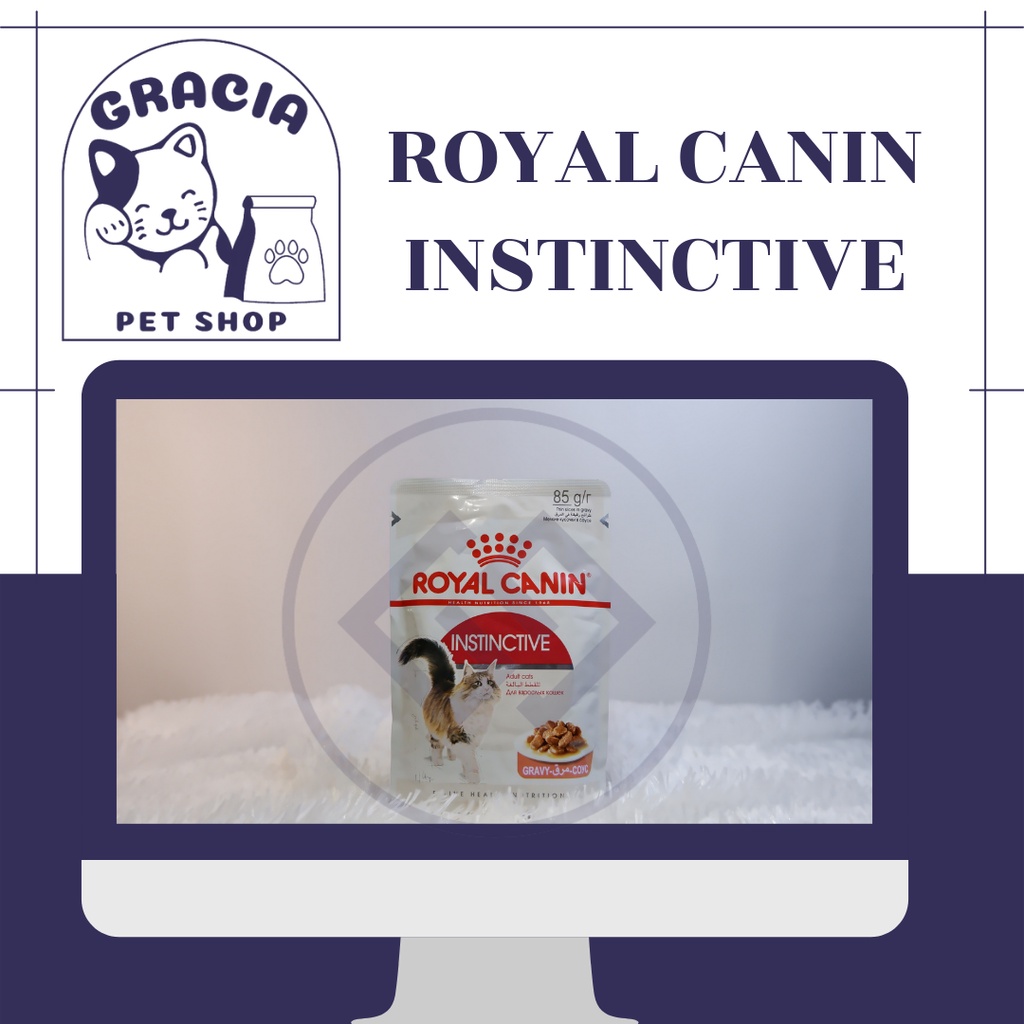 Jual ROYAL CANIN INSTINCTIVE ADULT 85GR (GRAVY) (SACHET) | Shopee Indonesia