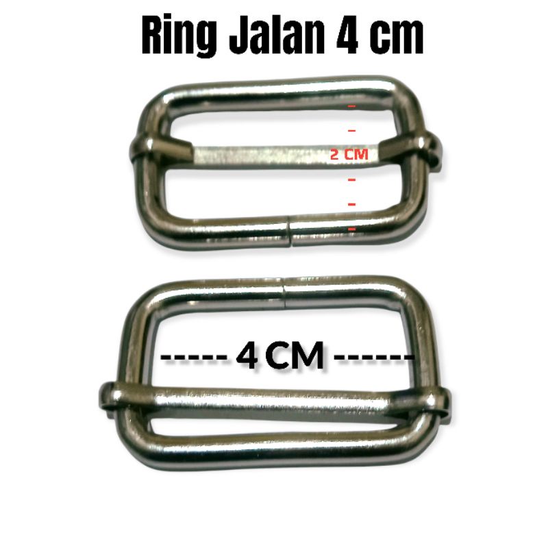Jual ring jalan atau gesper ukuran 4 cm (4 x 2cm) | Shopee Indonesia