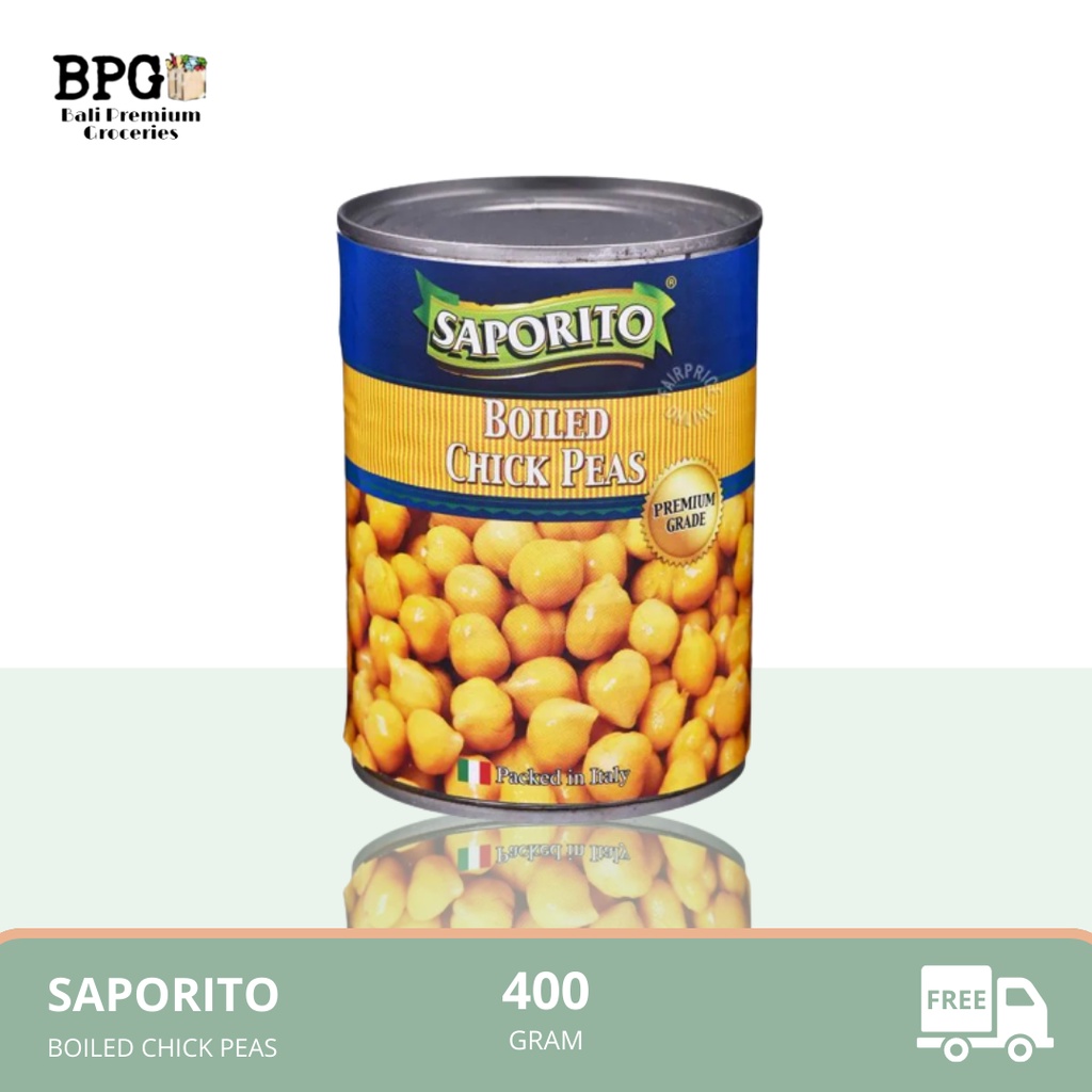 Jual SAPORITO Chick Peas Can 400 Gr | Shopee Indonesia