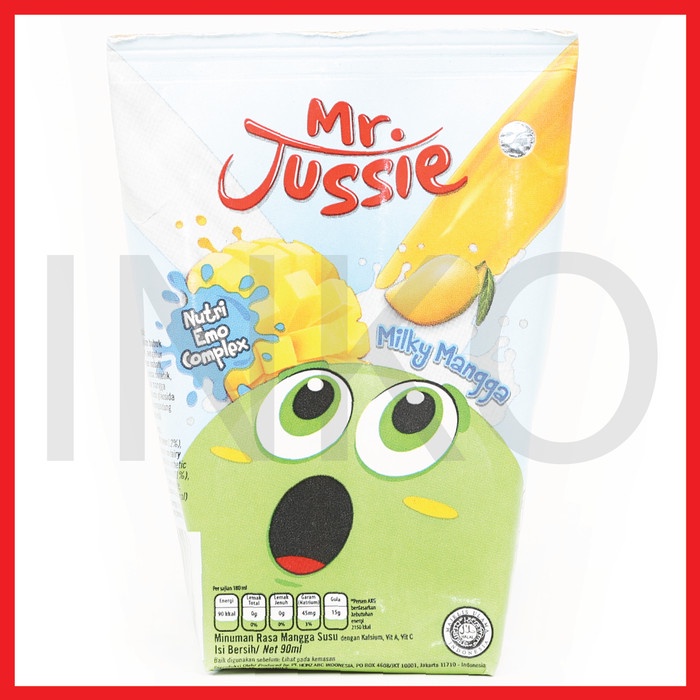 Jual MR JUSSIE MILKY MANGGA VITAMIN A C 90ML | Shopee Indonesia