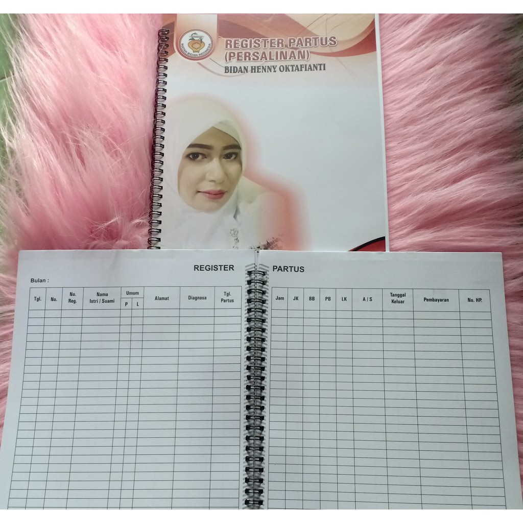 Jual BUKU REGISTER PARTU/ PERSALINAN COVER EKLUSIF SPIRAL | Shopee ...