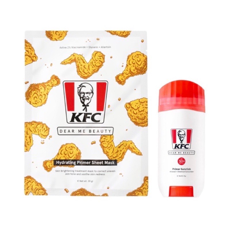 Jual DEAR ME BEAUTY X KFC Primer Sunstick SPF50+ PA++++ | Hydrating ...