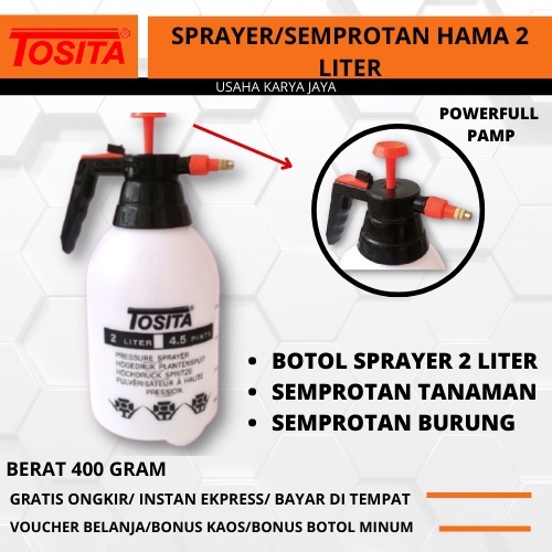 Jual Sprayer 2 Liter TOSITA Original Terbaru Sprayer Tanaman ...