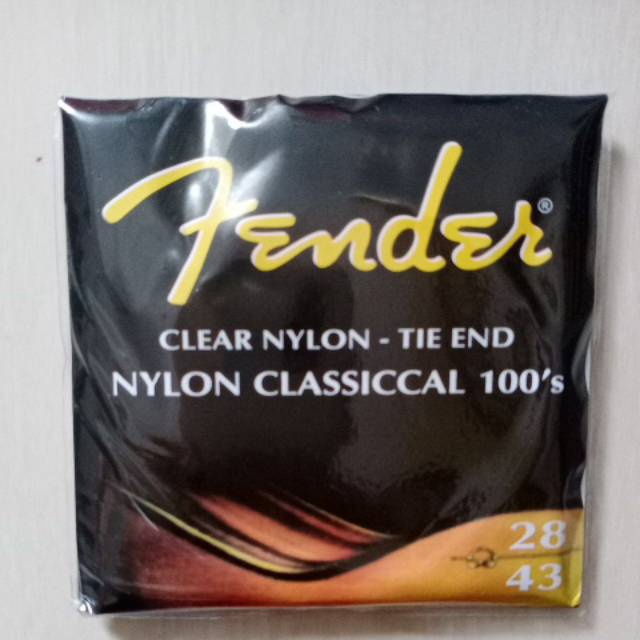 Jual Senar gitar fender nilon lokal 100 s | Shopee Indonesia