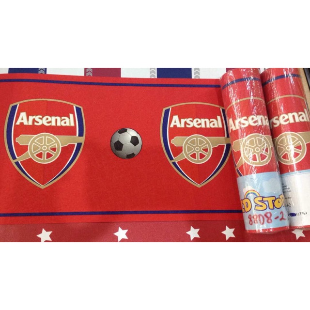 Jual Wallpaper border arsenal | Shopee Indonesia