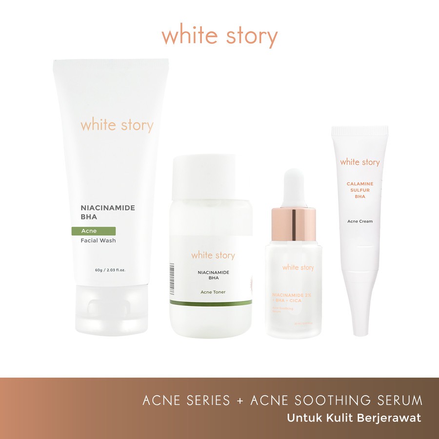 Jual White Story Paket Acne Lengkap | Shopee Indonesia